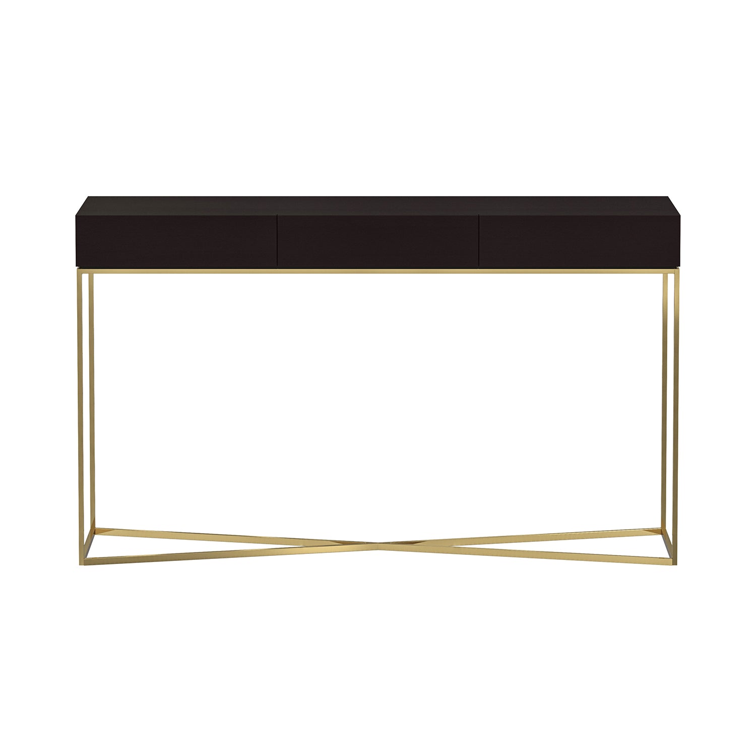 Jacopo Console Table - Black/Gold – Bode Contract